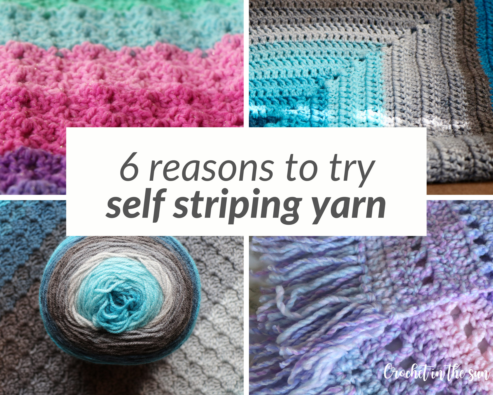 6 reasons why self striping yarn so popular and why should I use it